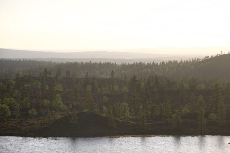 Hiking in the WILDERNESS OF NORTHERN FINLAND